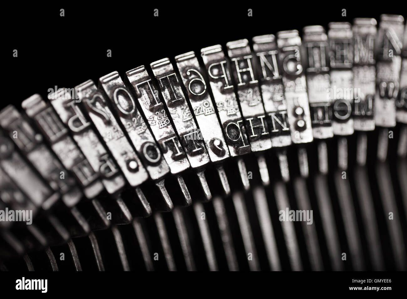 Old style typewriter white hi-res stock photography and images - Alamy