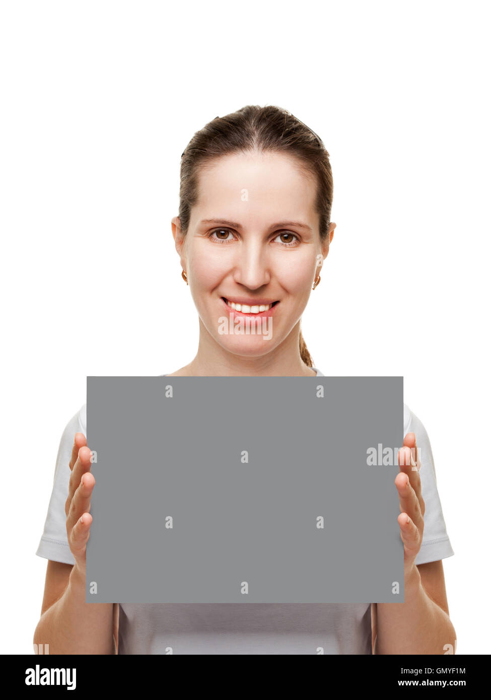 Empty card hand hi-res stock photography and images - Alamy