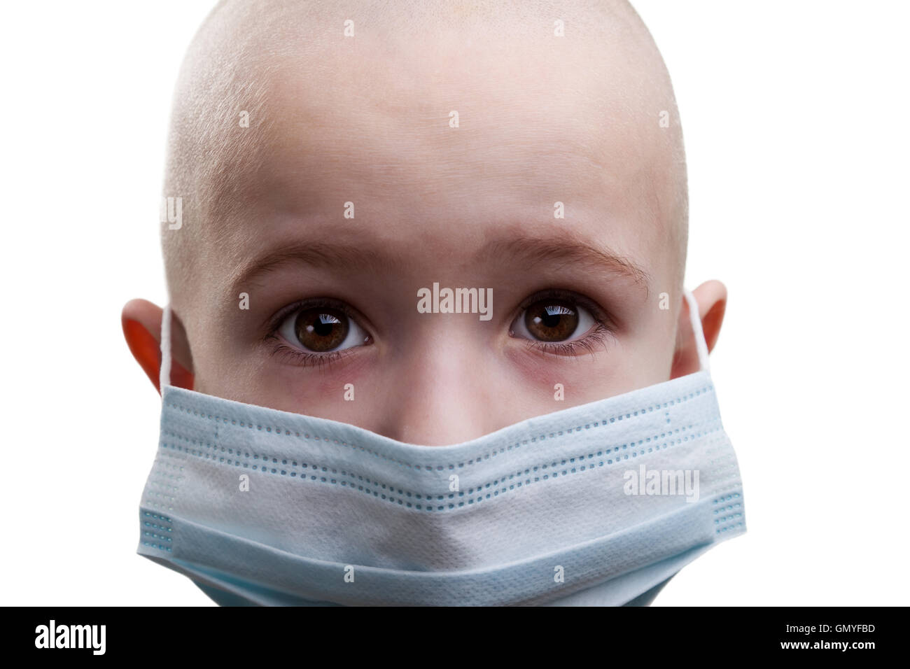 Child in medicine mask Stock Photo - Alamy