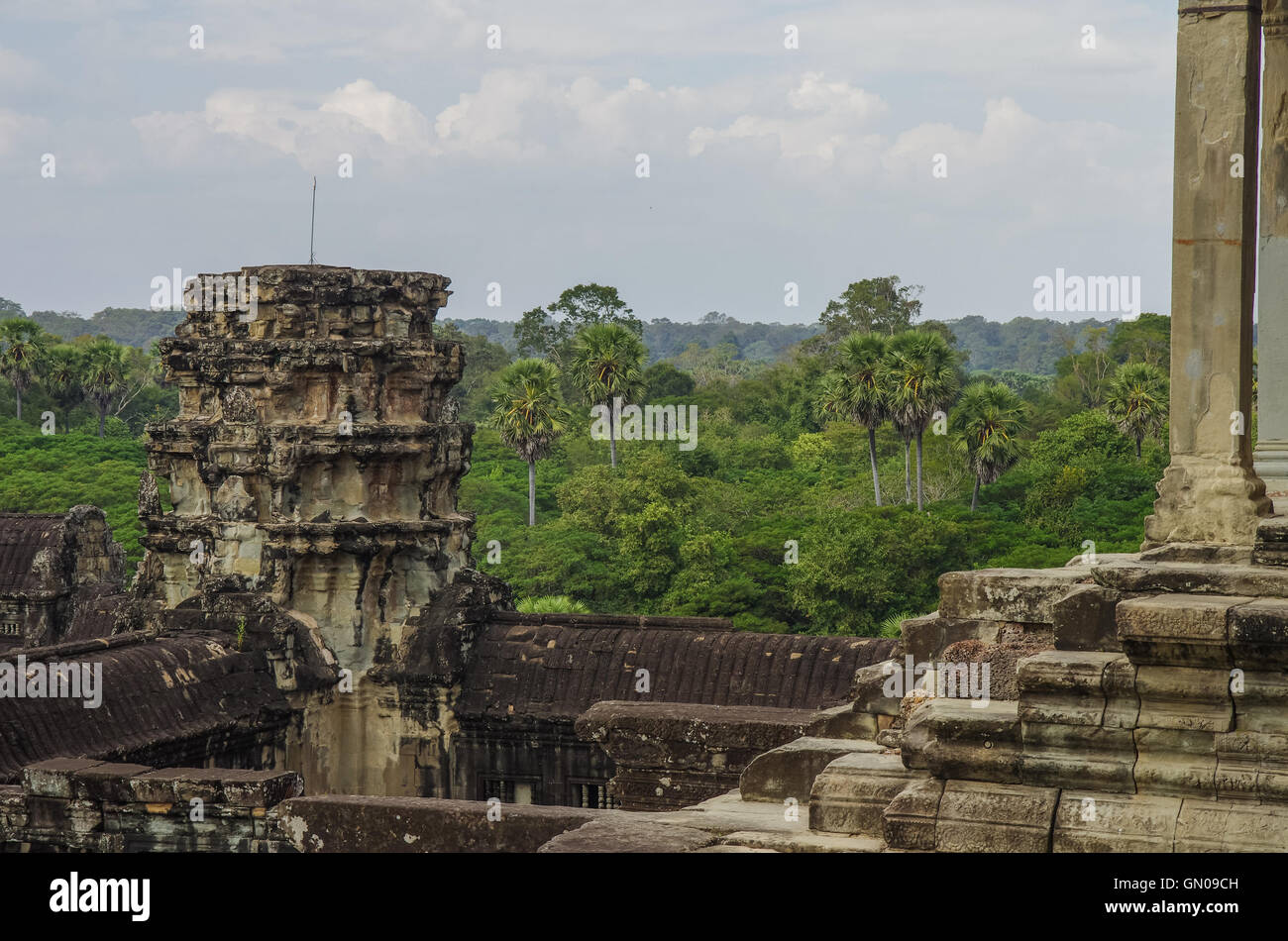 Angkor Wat - Khmer temple, Cambodia, Southeast Asia. UNESCO World ...