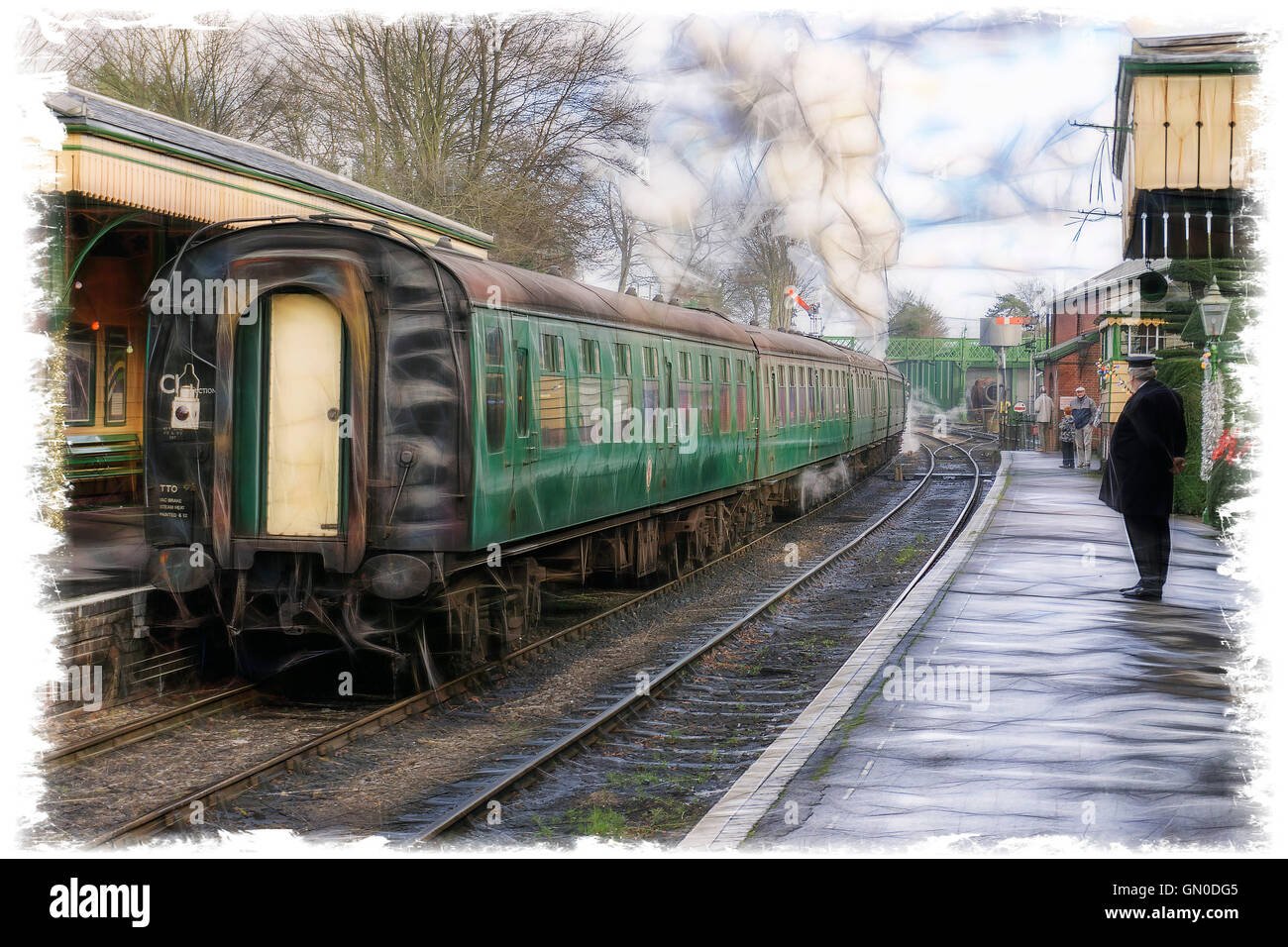 Watercress heritage railway hi-res stock photography and images - Alamy