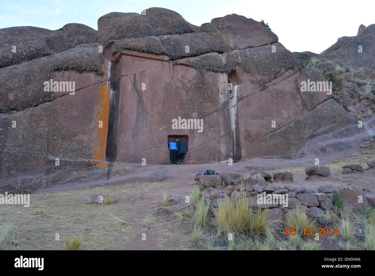 Amaru Meru, Gateway to Gods, Stargate, Puno, Peru Stock Photo - Alamy