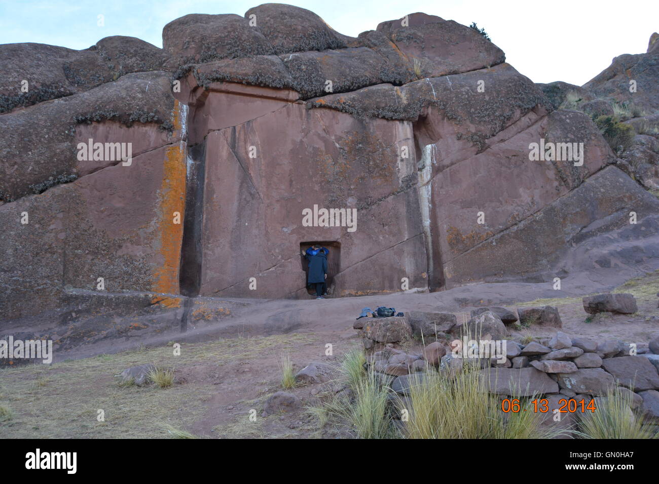 Amaru Meru, Gateway to Gods, Stargate, Puno, Peru Stock Photo - Alamy