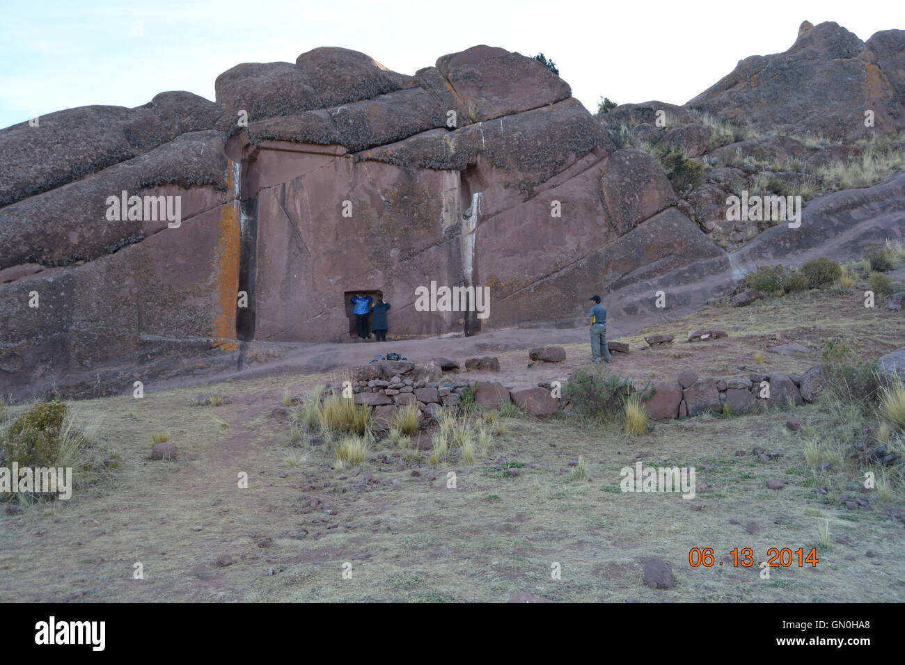 Amaru Meru, Gateway to Gods, Stargate, Puno, Peru Stock Photo - Alamy