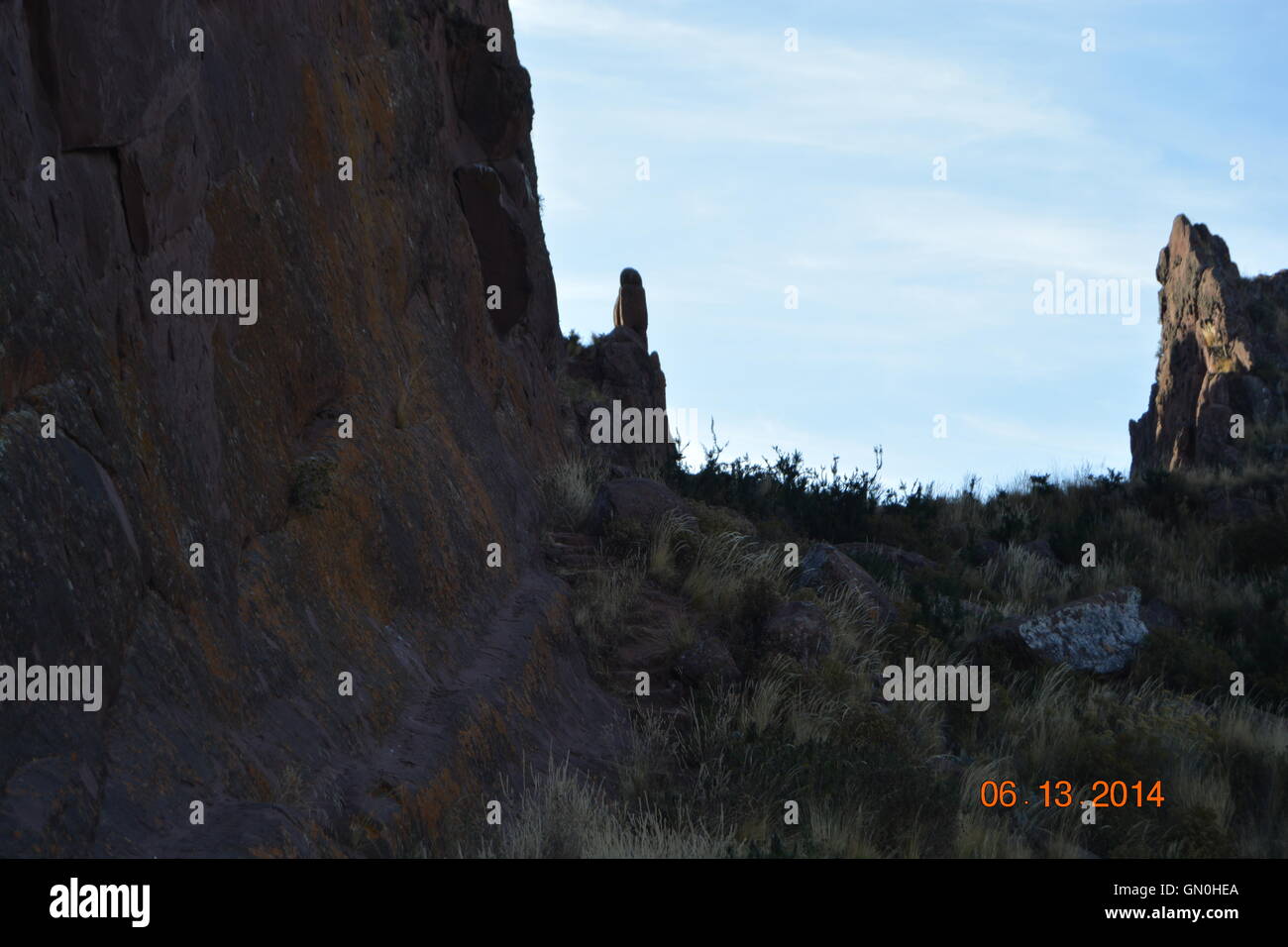Amaru Meru, Gateway to Gods, Stargate, Puno, Peru Stock Photo - Alamy