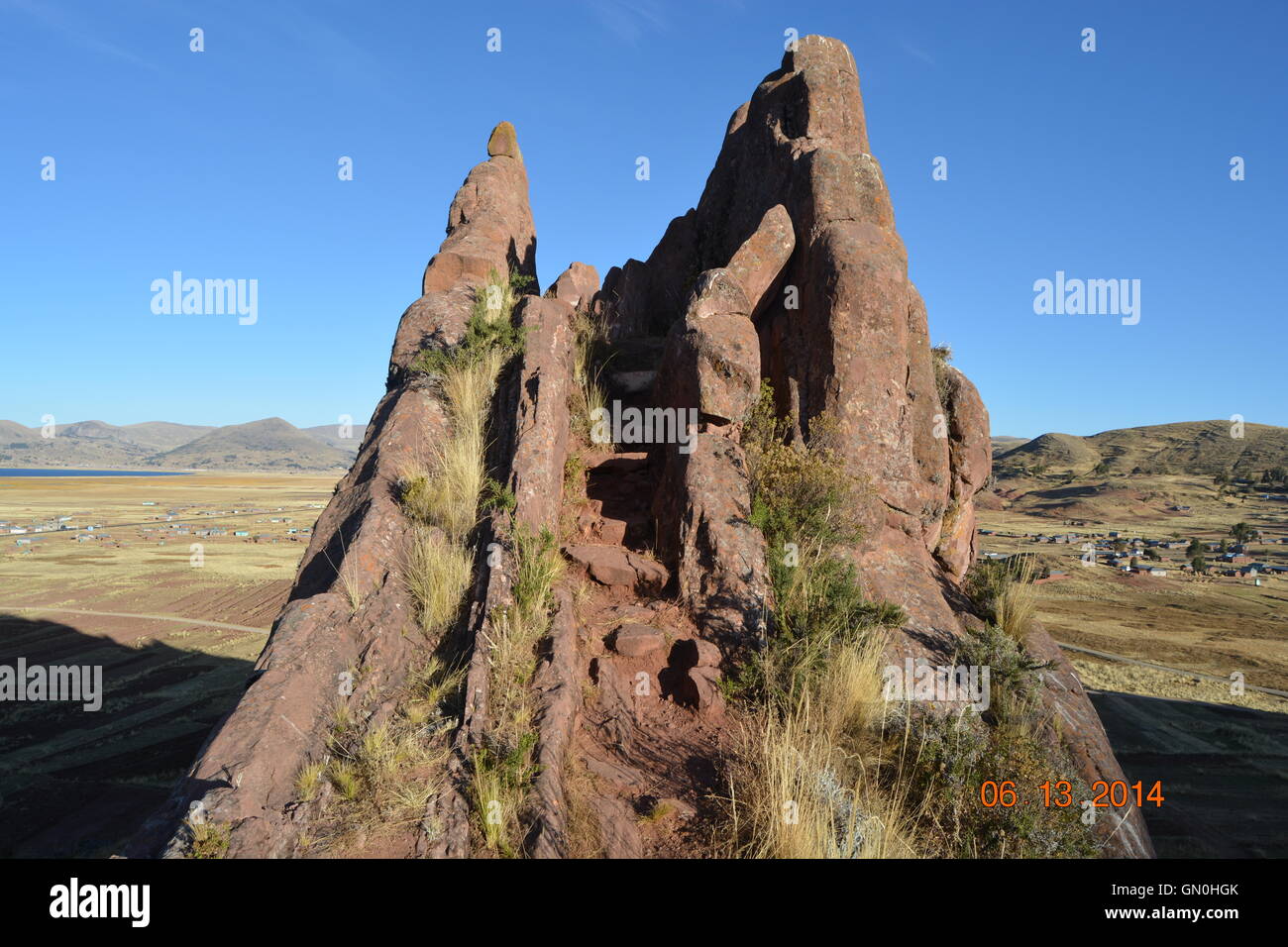 Amaru Meru, Gateway to Gods, Stargate, Puno, Peru Stock Photo - Alamy