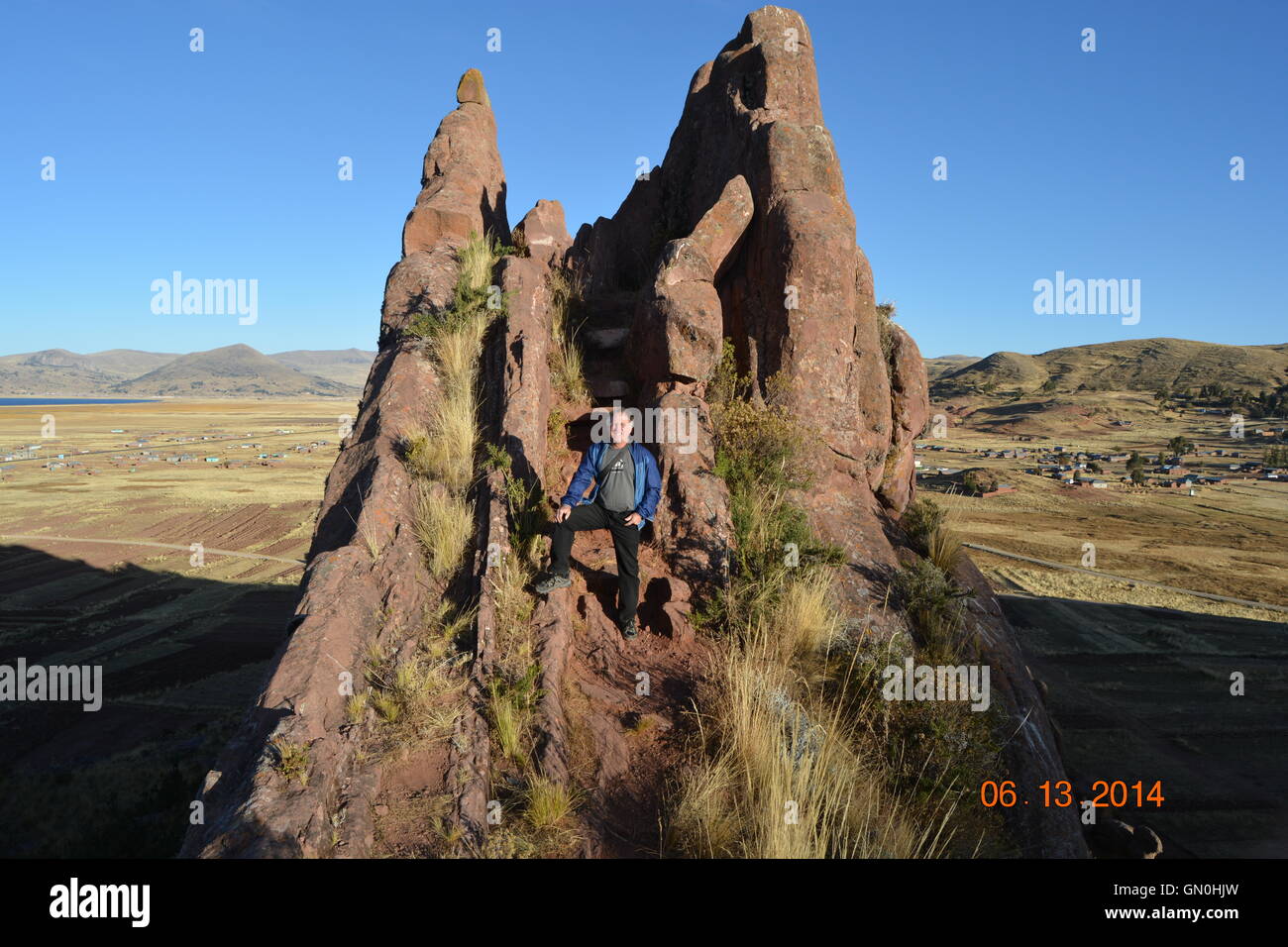 Amaru Meru, Gateway to Gods, Stargate, Puno, Peru Stock Photo - Alamy