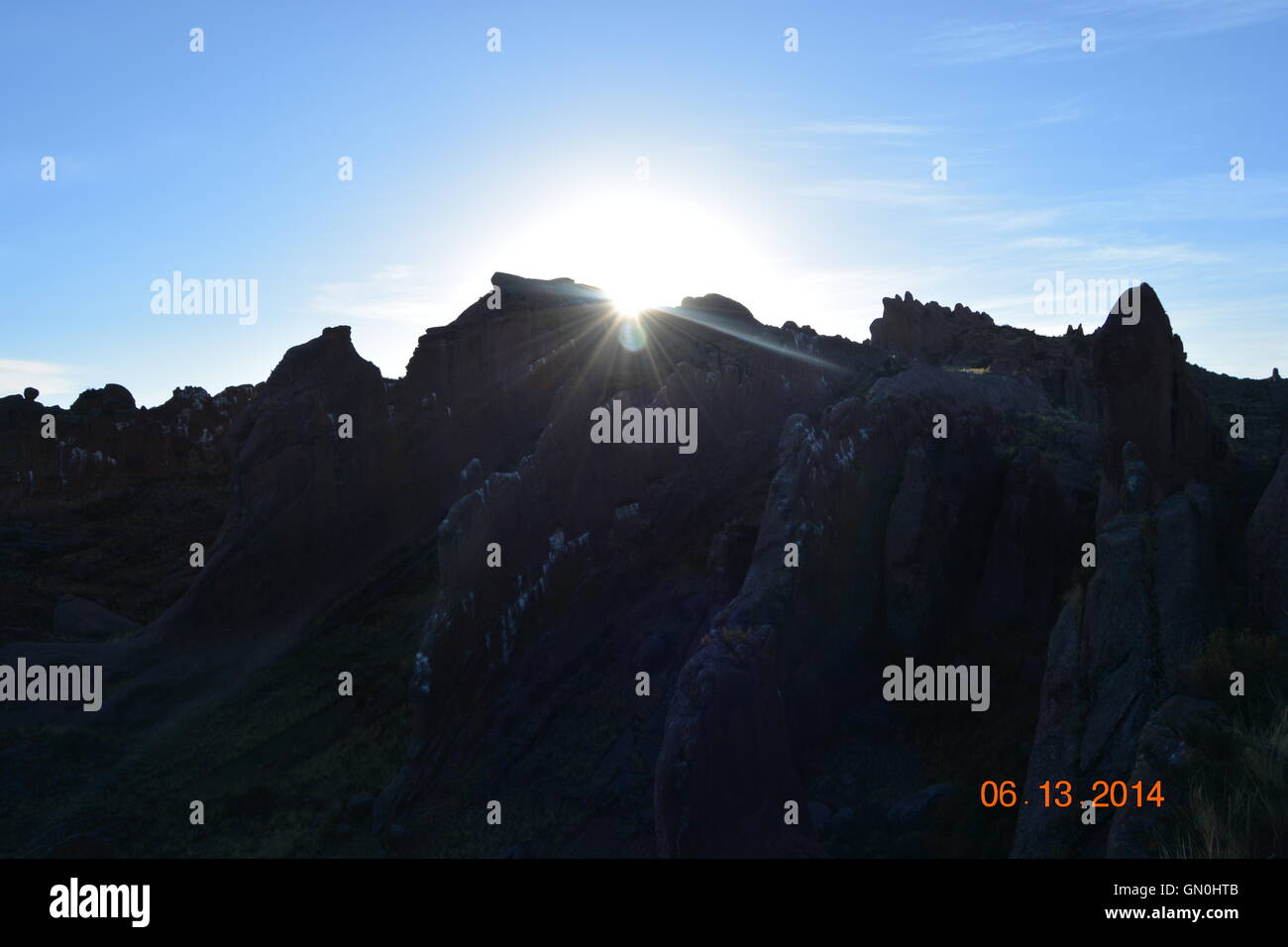 Amaru Meru, Gateway to Gods, Stargate, Puno, Peru Stock Photo - Alamy