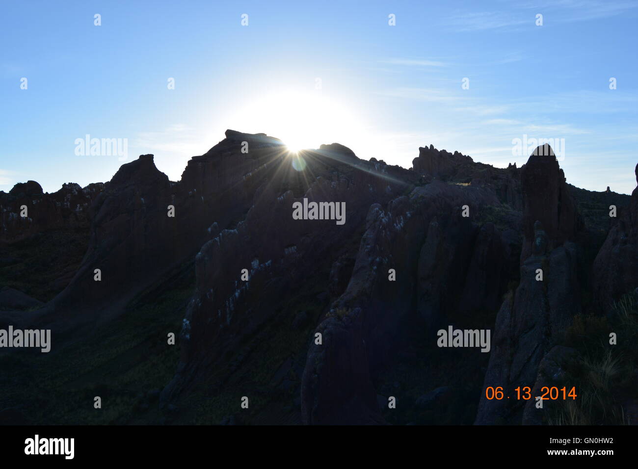 Amaru Meru, Gateway to Gods, Stargate, Puno, Peru Stock Photo - Alamy