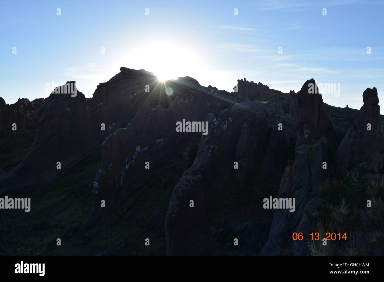 Amaru Meru, Gateway to Gods, Stargate, Puno, Peru Stock Photo - Alamy