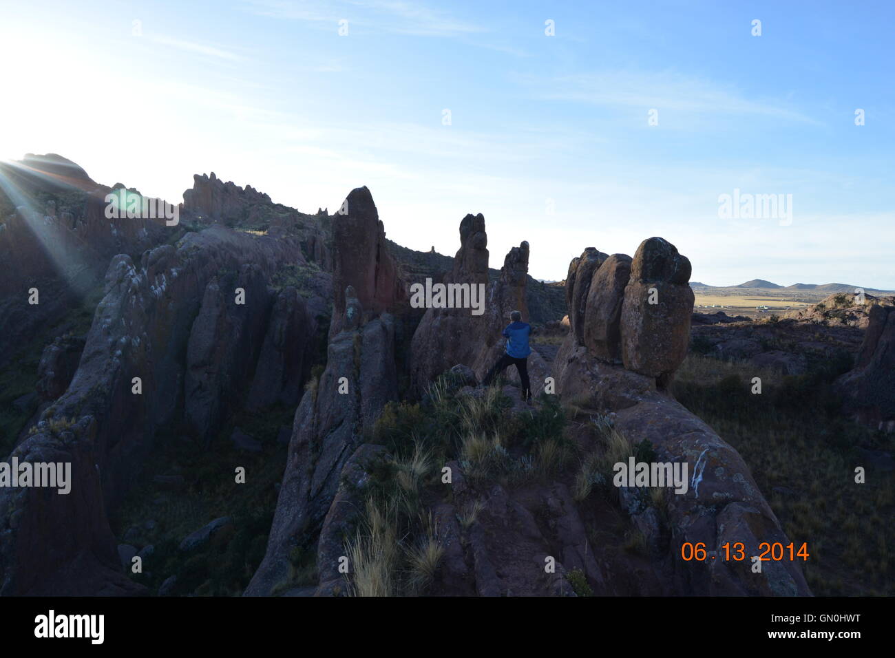 Amaru Meru, Gateway to Gods, Stargate, Puno, Peru Stock Photo - Alamy