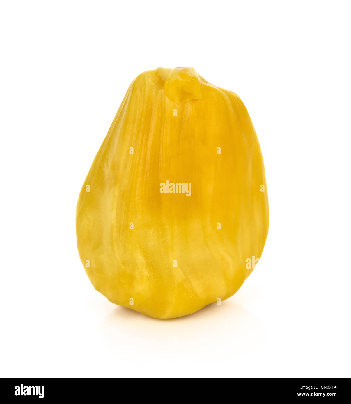 Ripe Jackfruit isolated on white background Stock Photo - Alamy