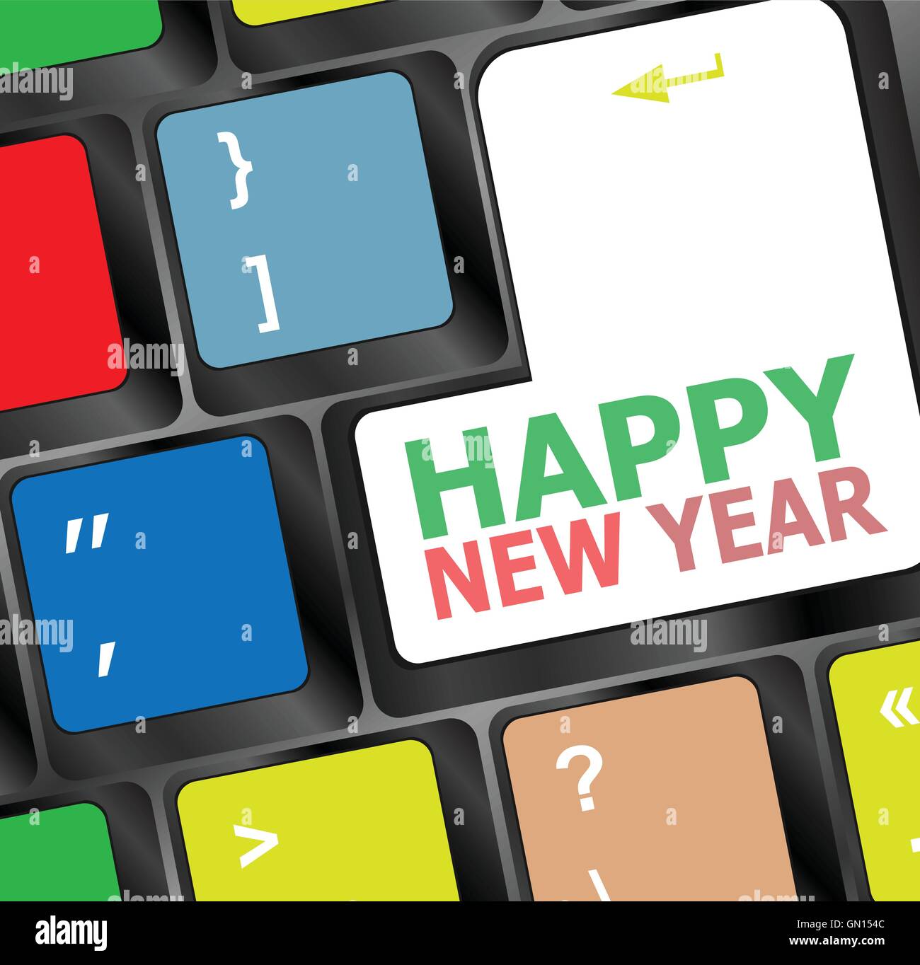 3d computer keyboard numbers Stock Vector Images - Alamy