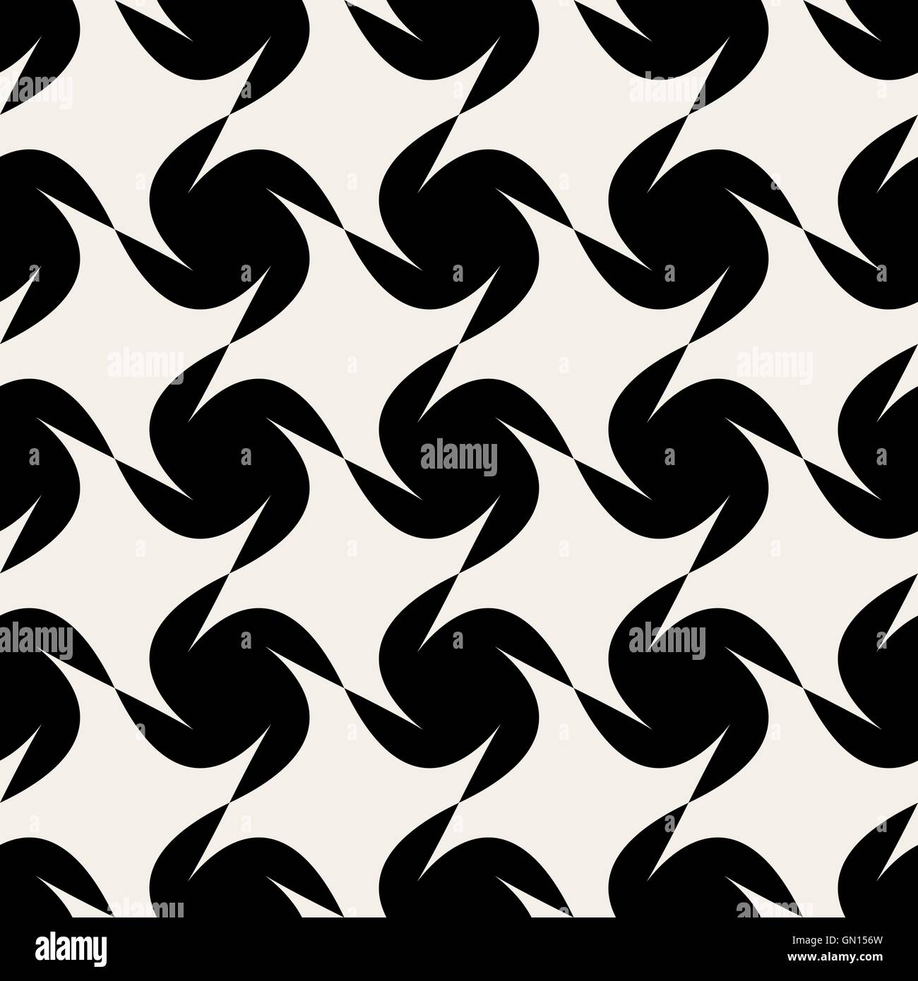Black and white pattern spiral hi-res stock photography and images - Alamy