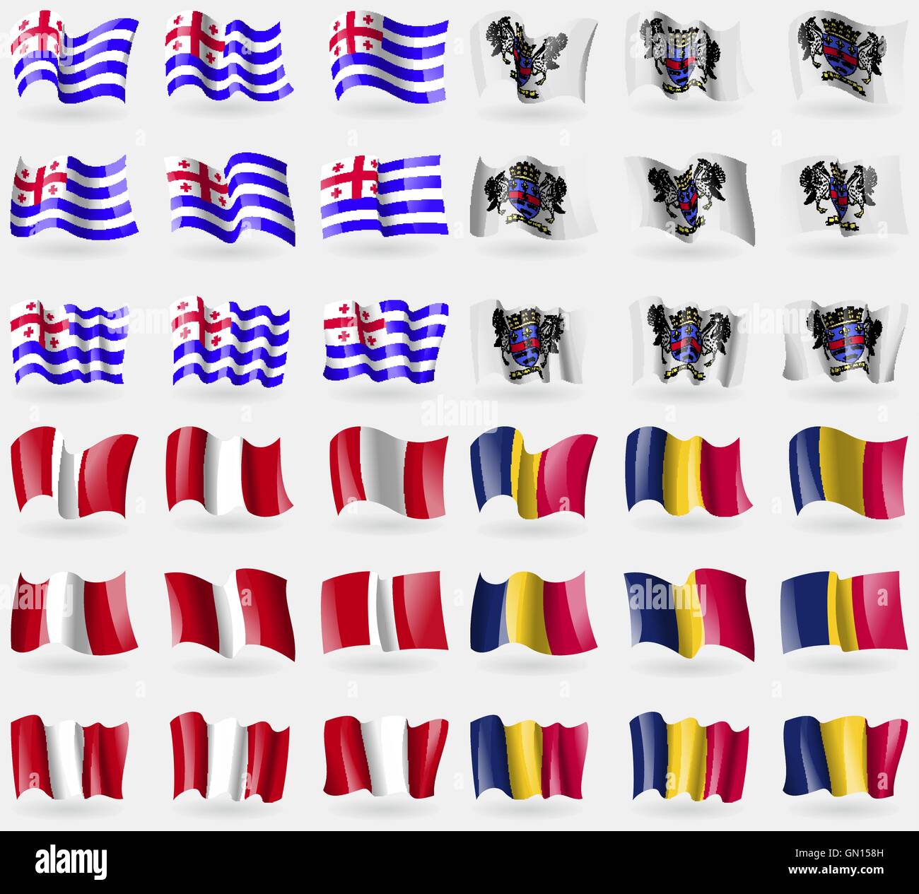 Peru and chad Stock Vector Images - Alamy