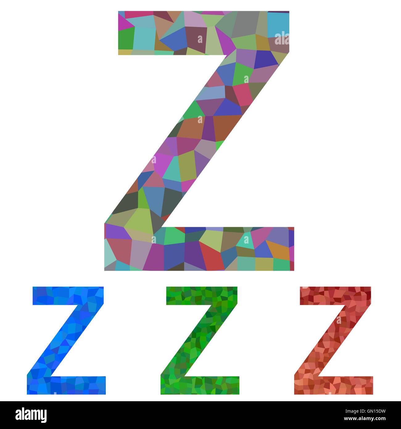 Zed font Stock Vector Images - Alamy