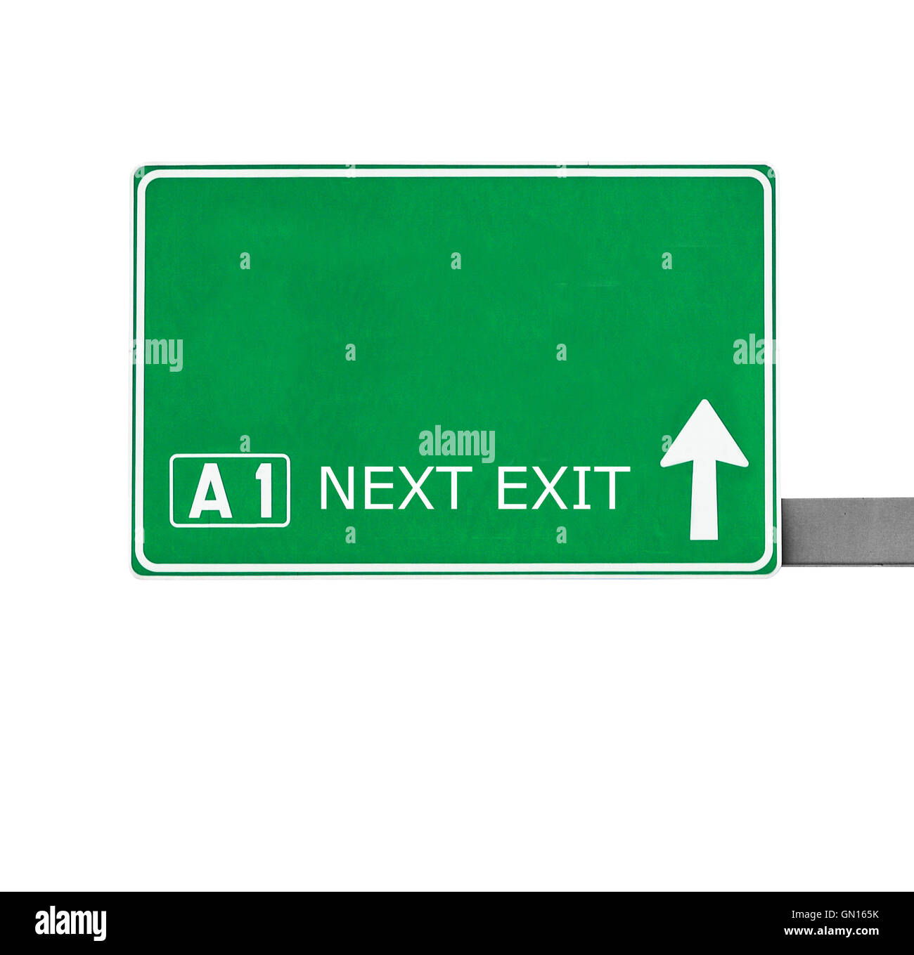 Empty road on high Cut Out Stock Images & Pictures - Alamy