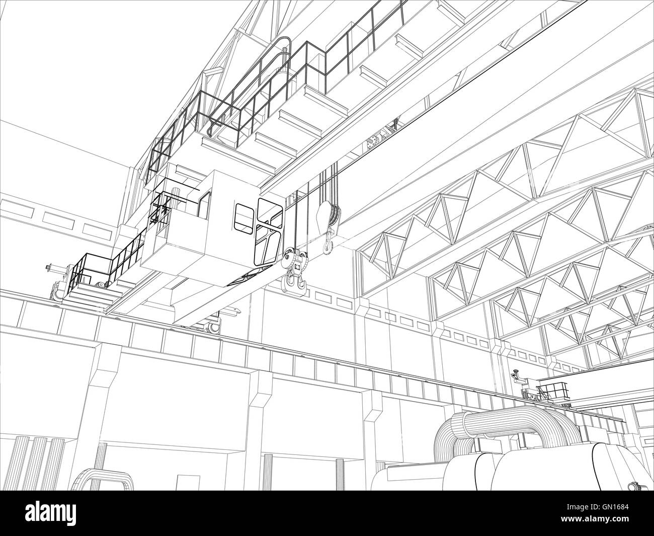 Illustration of equipment for heating system Stock Vector Image & Art ...