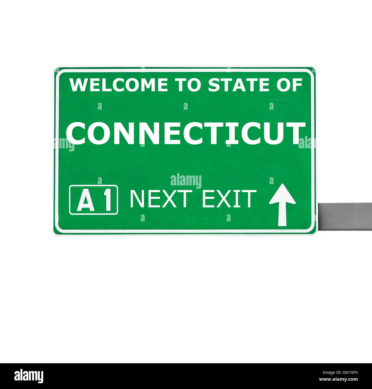 Welcome connecticut green road hi-res stock photography and images - Alamy