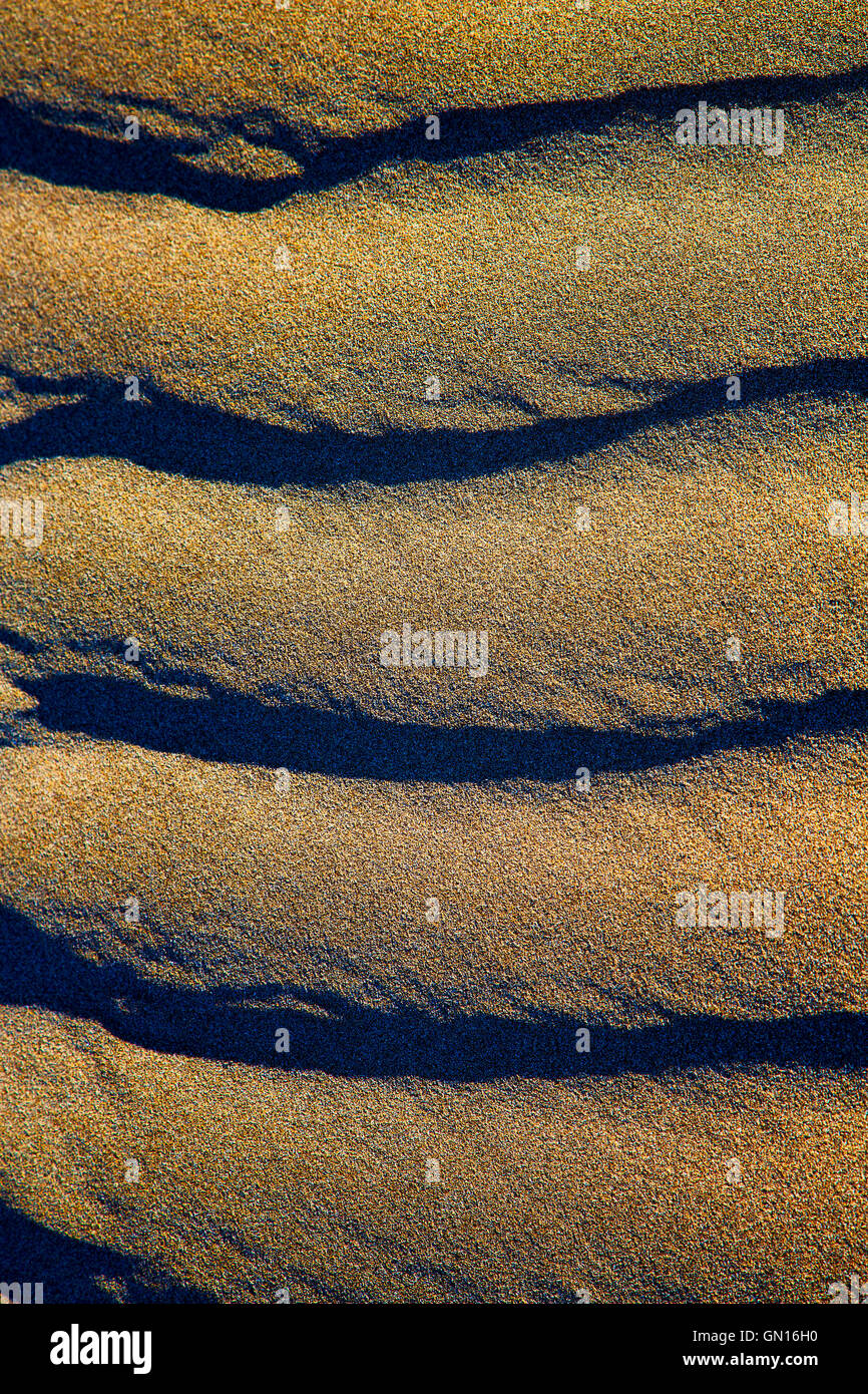 spain texture abstract of a dry sand and the beach lanzarote Stock ...