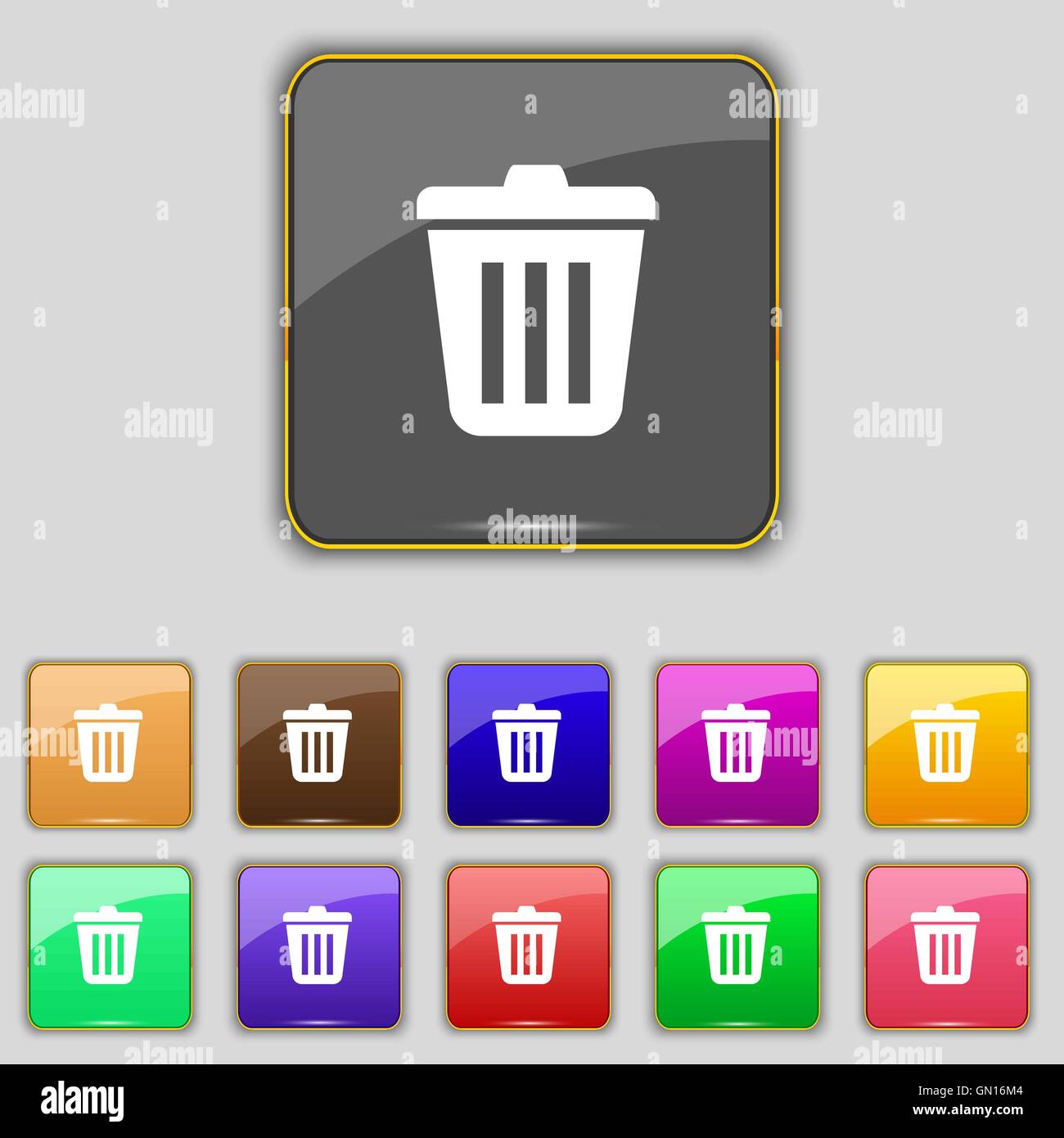 Bin site Stock Vector Images - Alamy