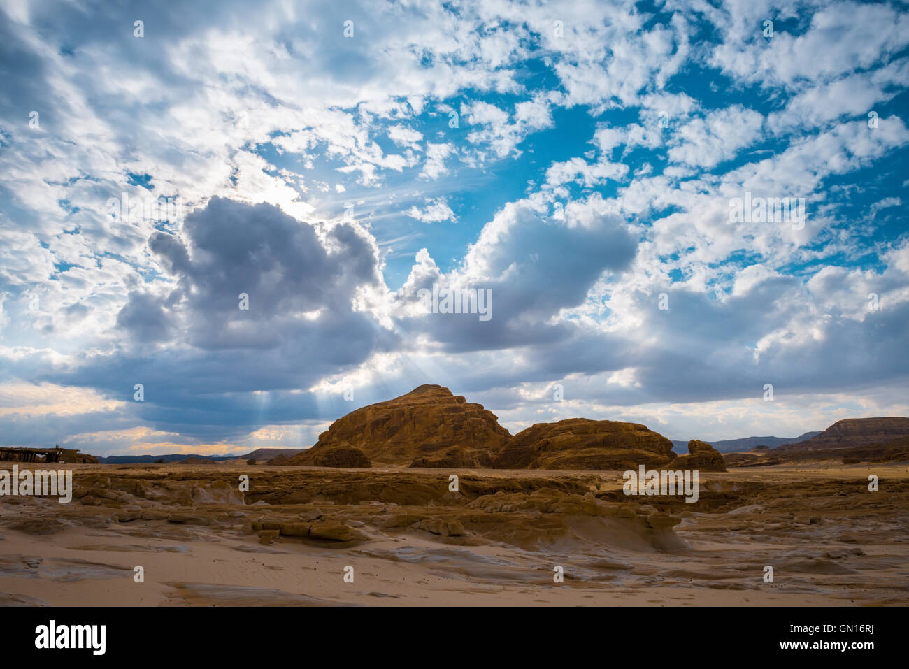 Sinai desert landscape Stock Photo - Alamy