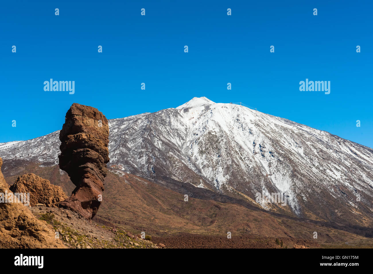 volcanic landscape, Teide, Tenerife Stock Photo - Alamy