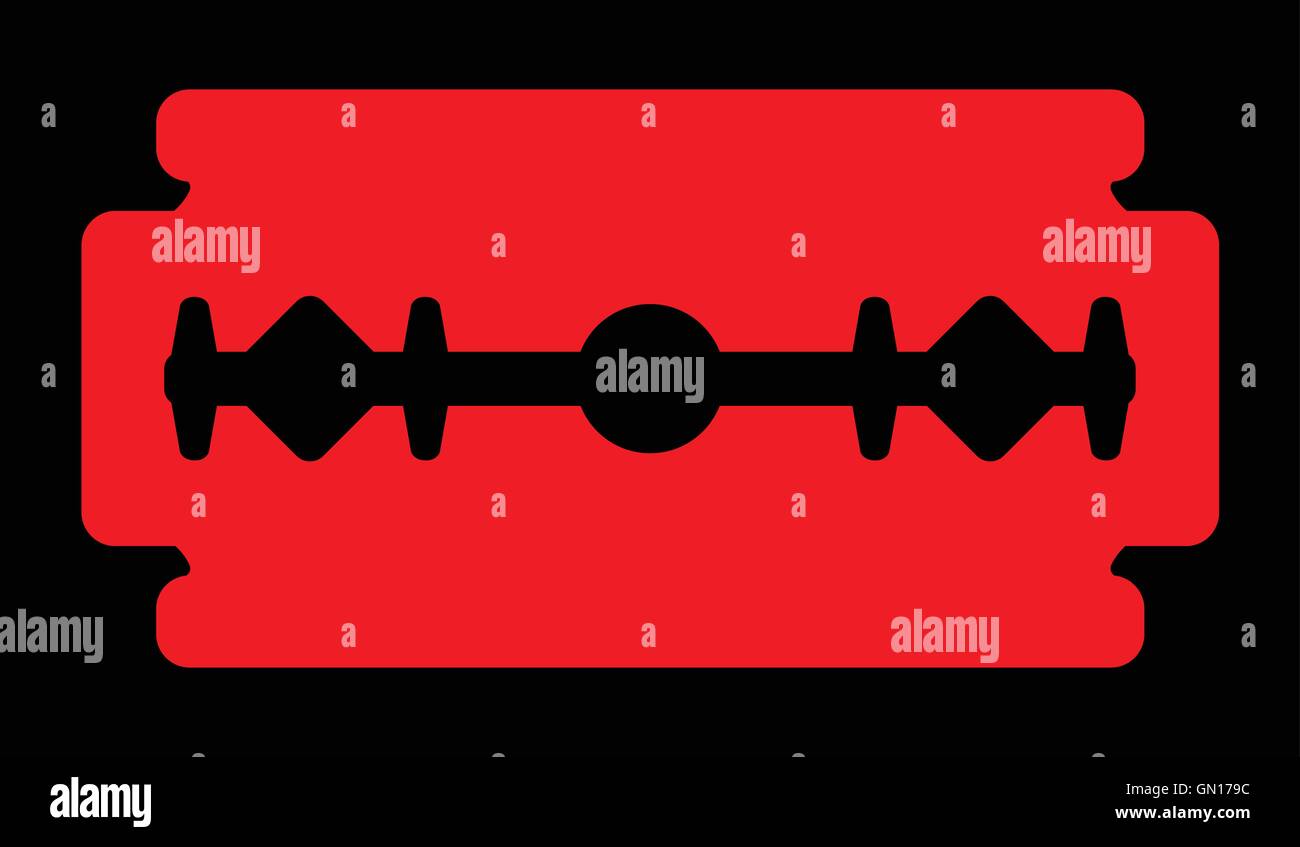 Red blade Stock Vector Images - Alamy