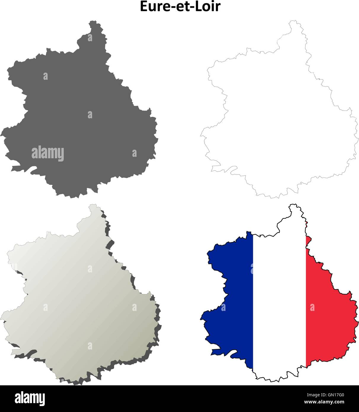 Eure river france Stock Vector Images - Alamy