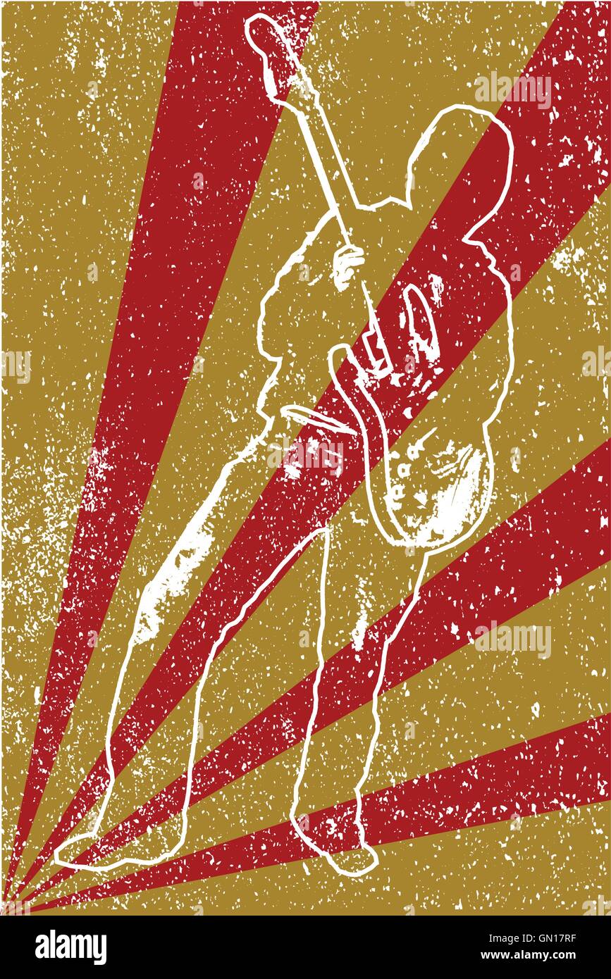 Band Poster Background Stock Vector Image & Art - Alamy