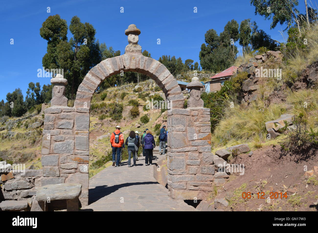 Taquile and/or Amantaní Island, PUno, Peru Stock Photo - Alamy