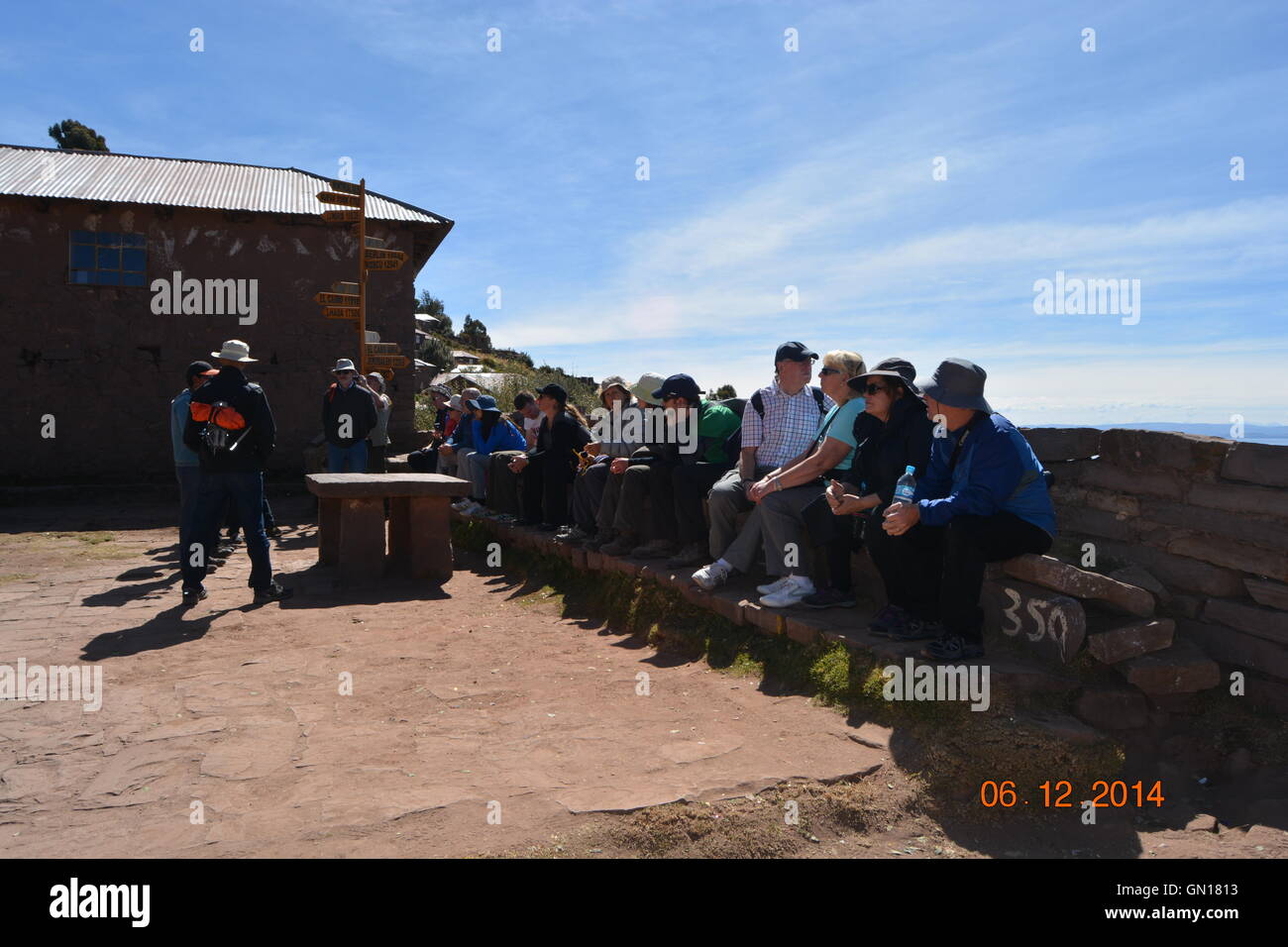 Taquile and/or Amantaní Island, PUno, Peru Stock Photo - Alamy