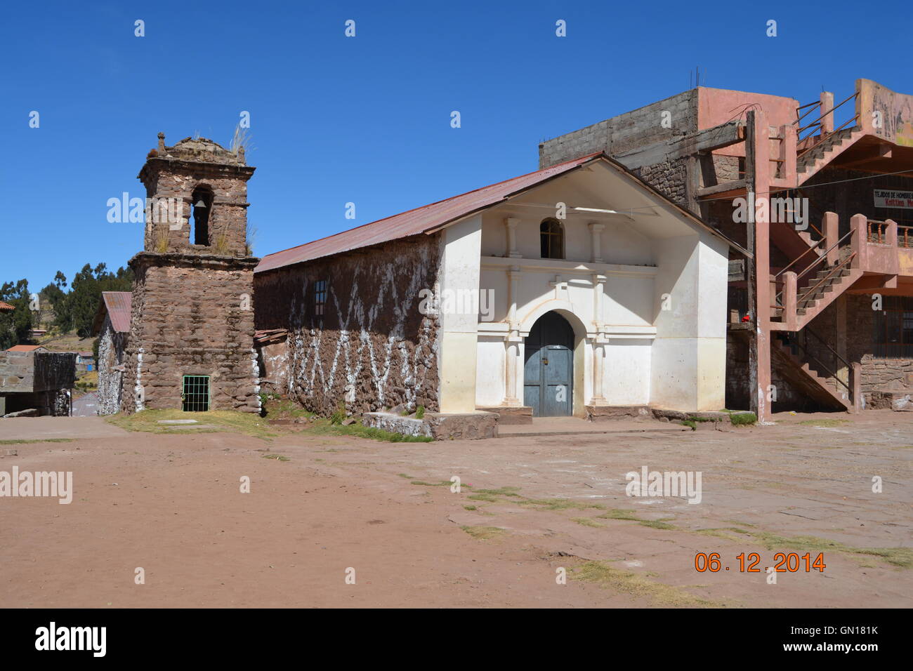 Taquile and/or Amantaní Island, PUno, Peru Stock Photo - Alamy