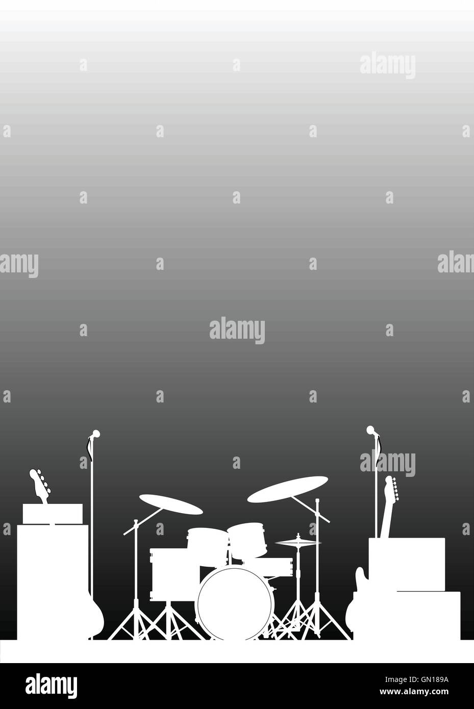 Electric drum poster Stock Vector Images - Alamy