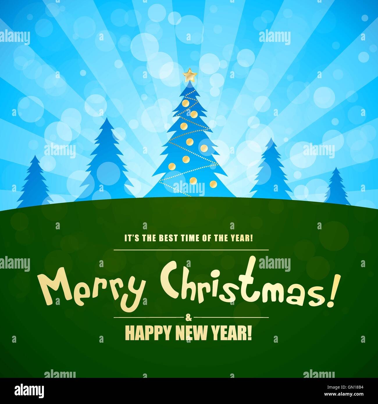 Merry christmas background flower Stock Vector Images - Alamy