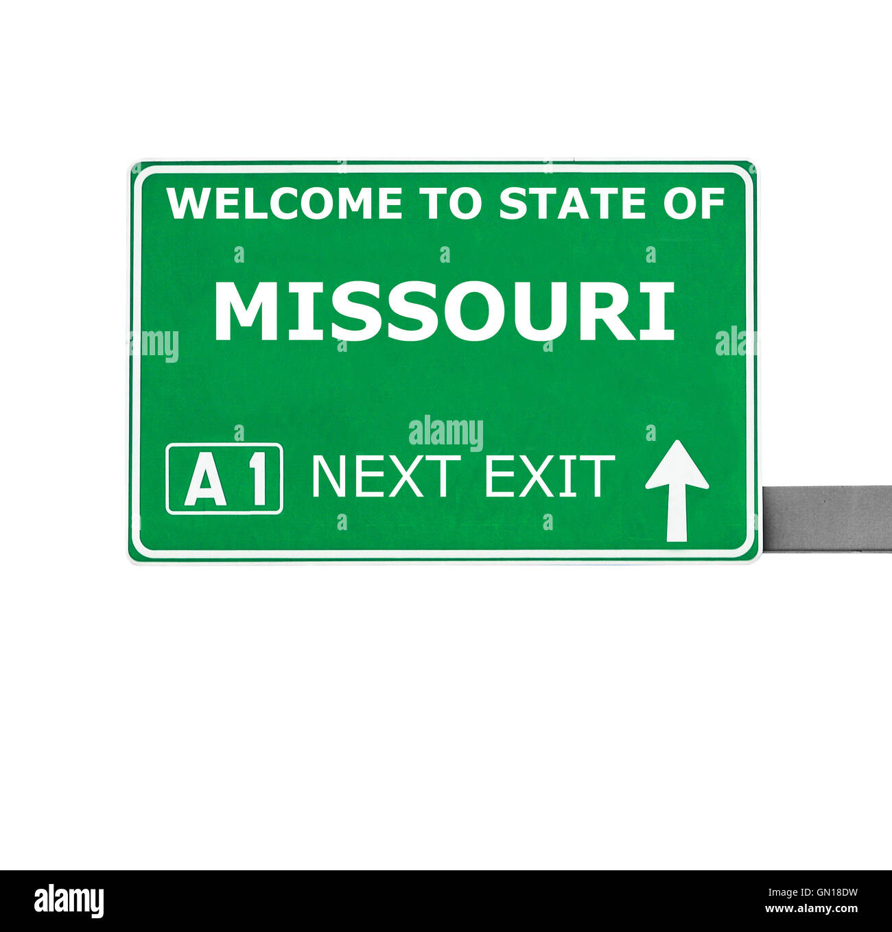 Welcome missouri sign Cut Out Stock Images & Pictures - Alamy