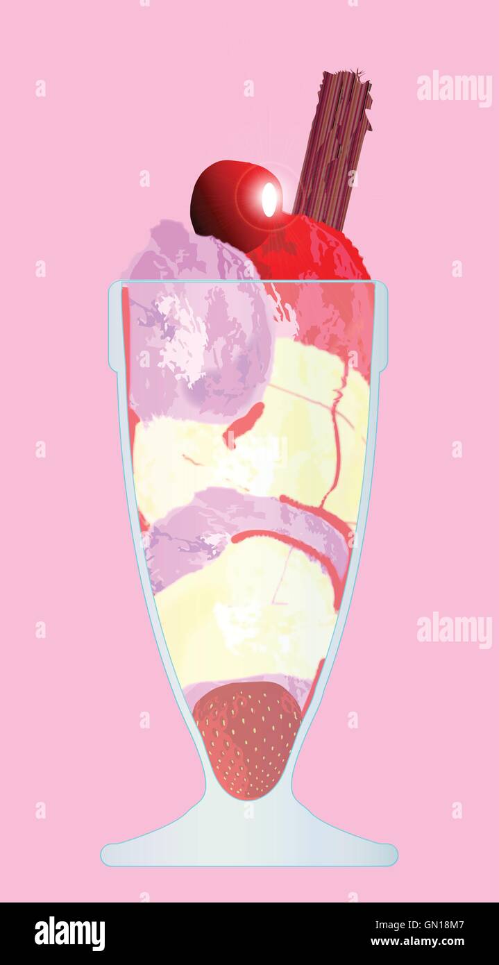Knickerbocker glory hi-res stock photography and images - Alamy