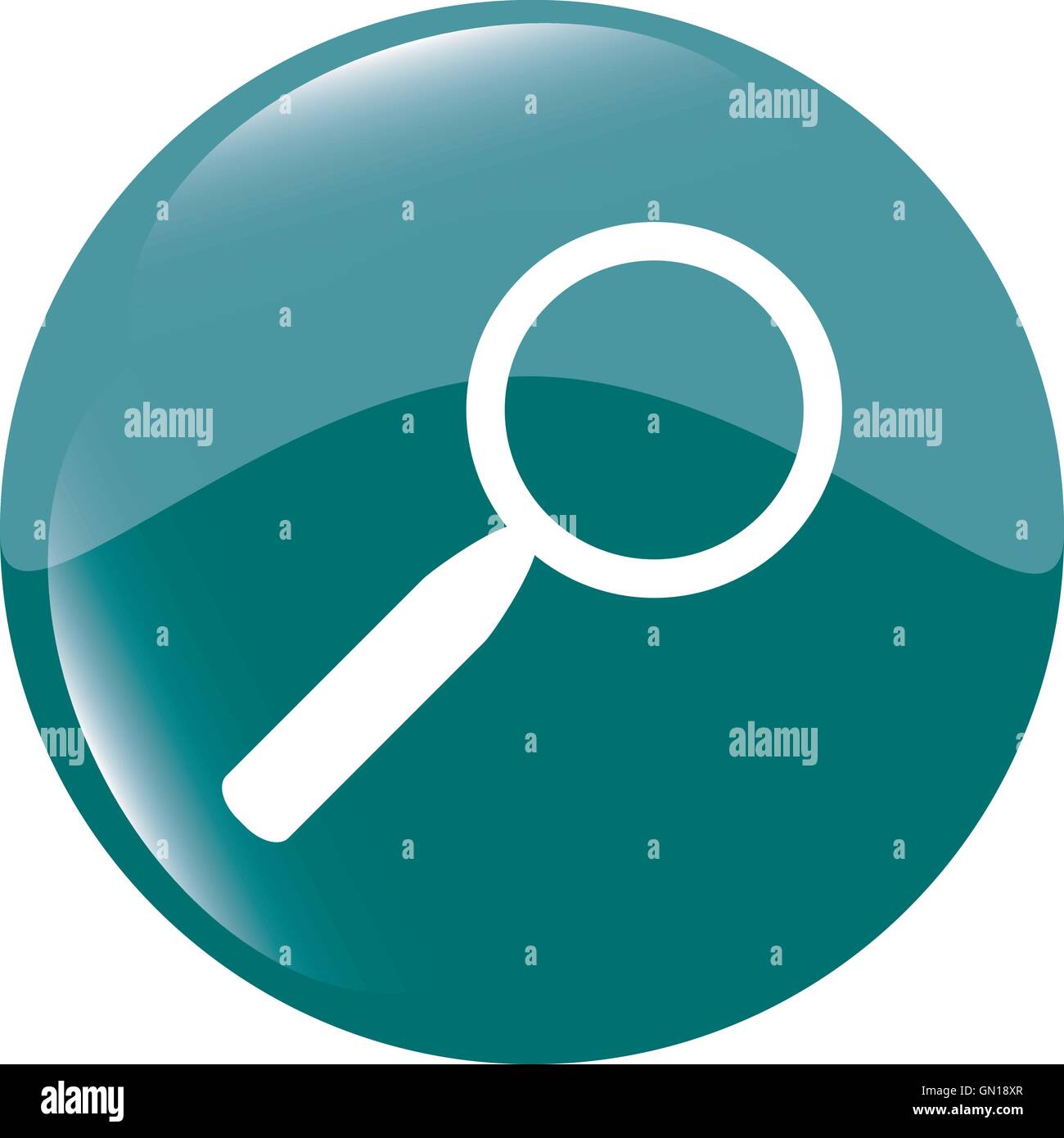 Magnifier glass sign icon. Zoom tool button. Navigation search symbol ...