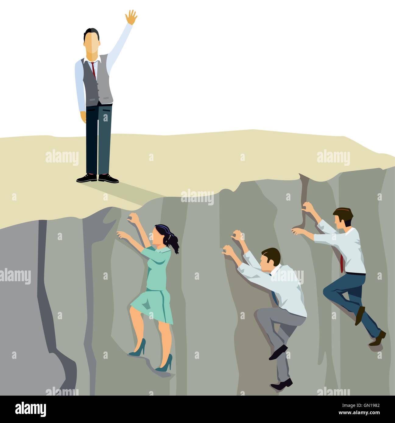 Funny business Stock Vector Images - Alamy