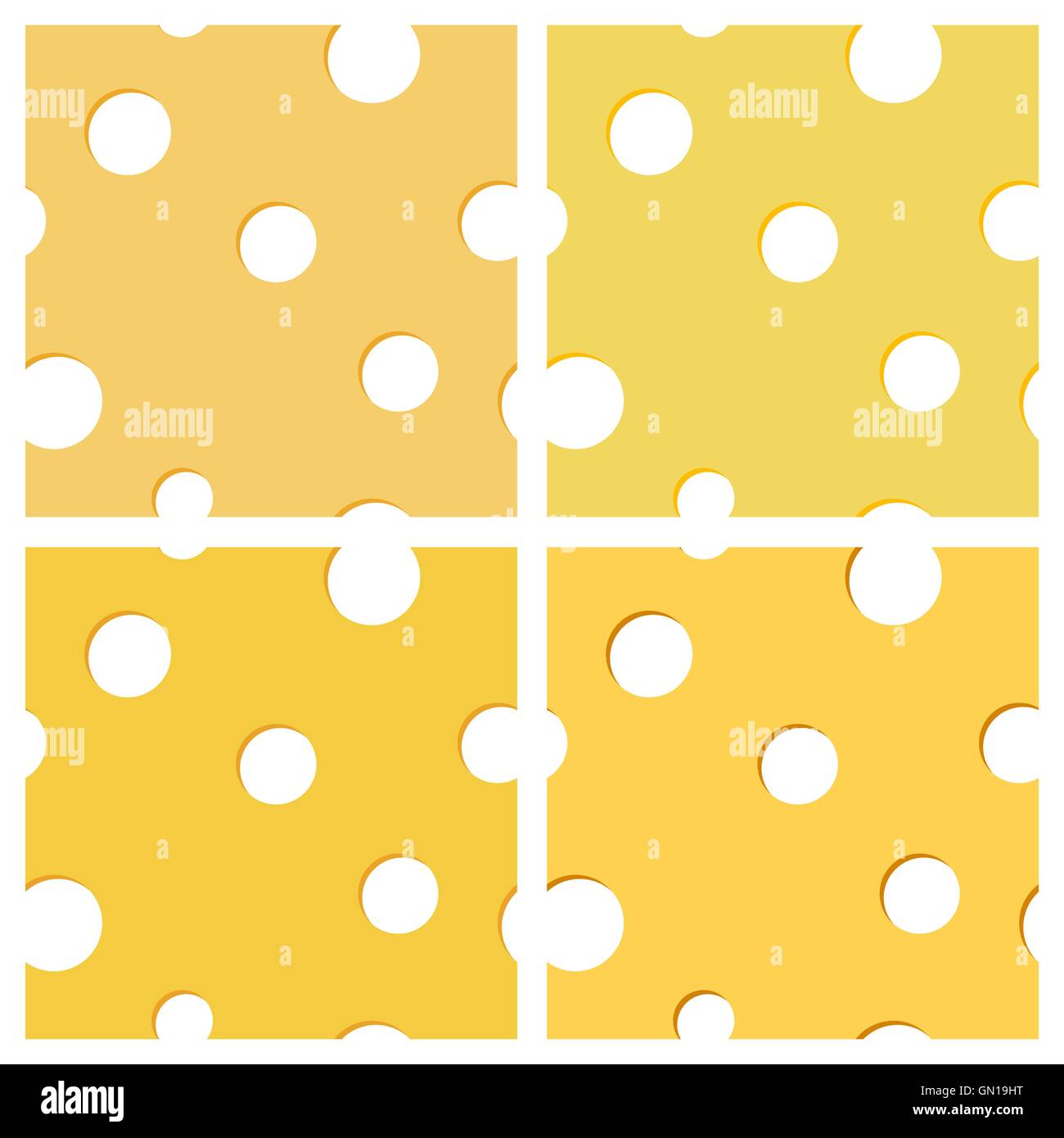 Seamless texture of cheese, vector illustration Stock Vector Image ...