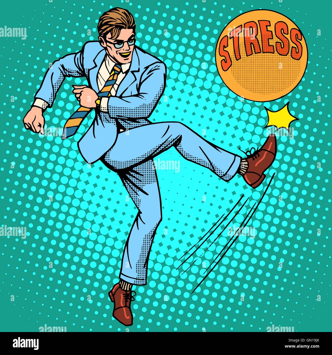 Stress soccer Stock Vector Images - Alamy