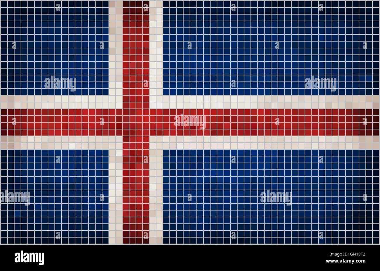 Flag of Iceland Stock Vector Image & Art - Alamy