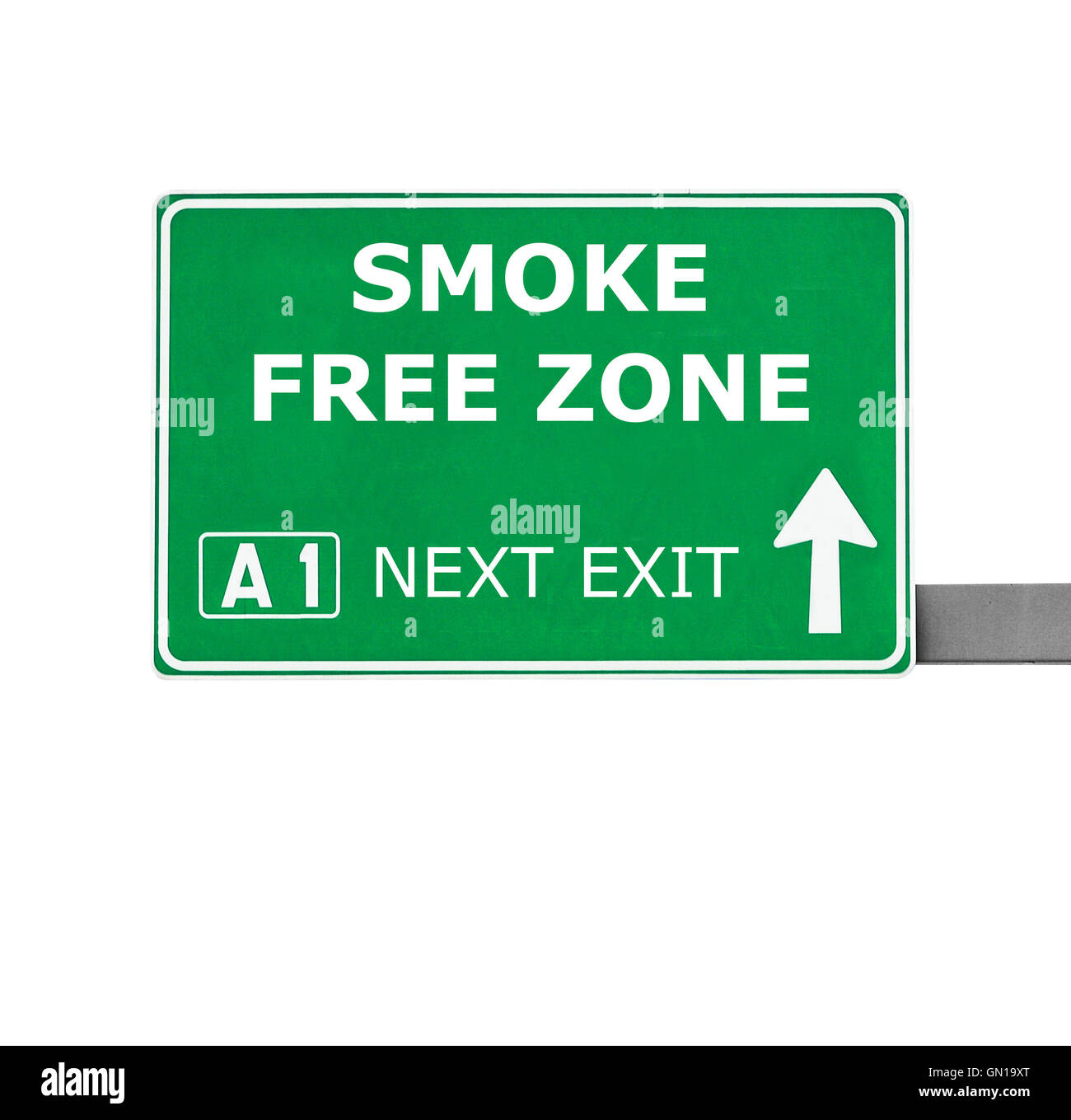 Smoke free area sign Cut Out Stock Images & Pictures - Alamy