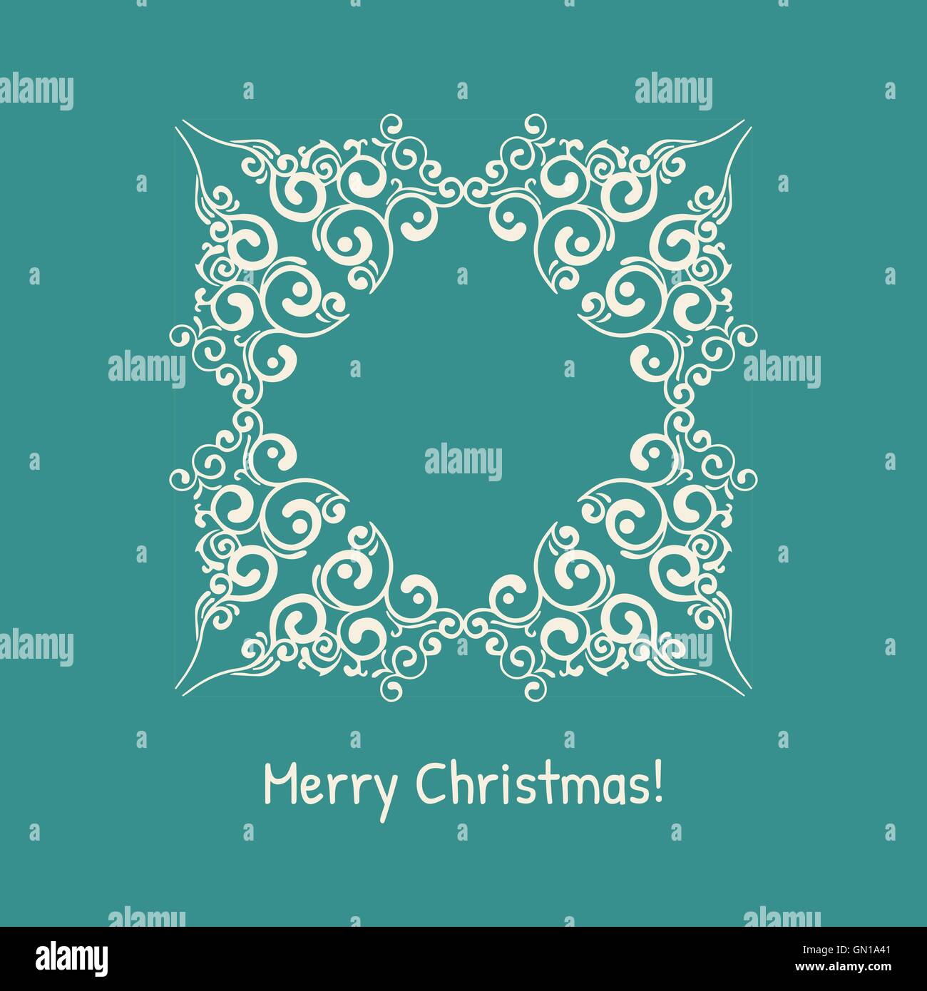 Set frames borders hand Stock Vector Images - Alamy