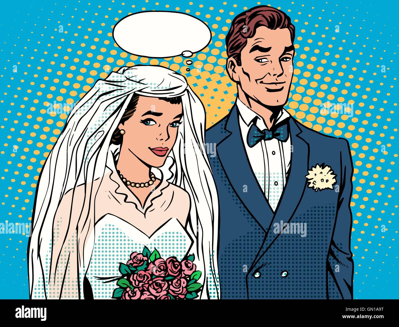 Bride and groom wedding ceremony Stock Vector Image & Art - Alamy