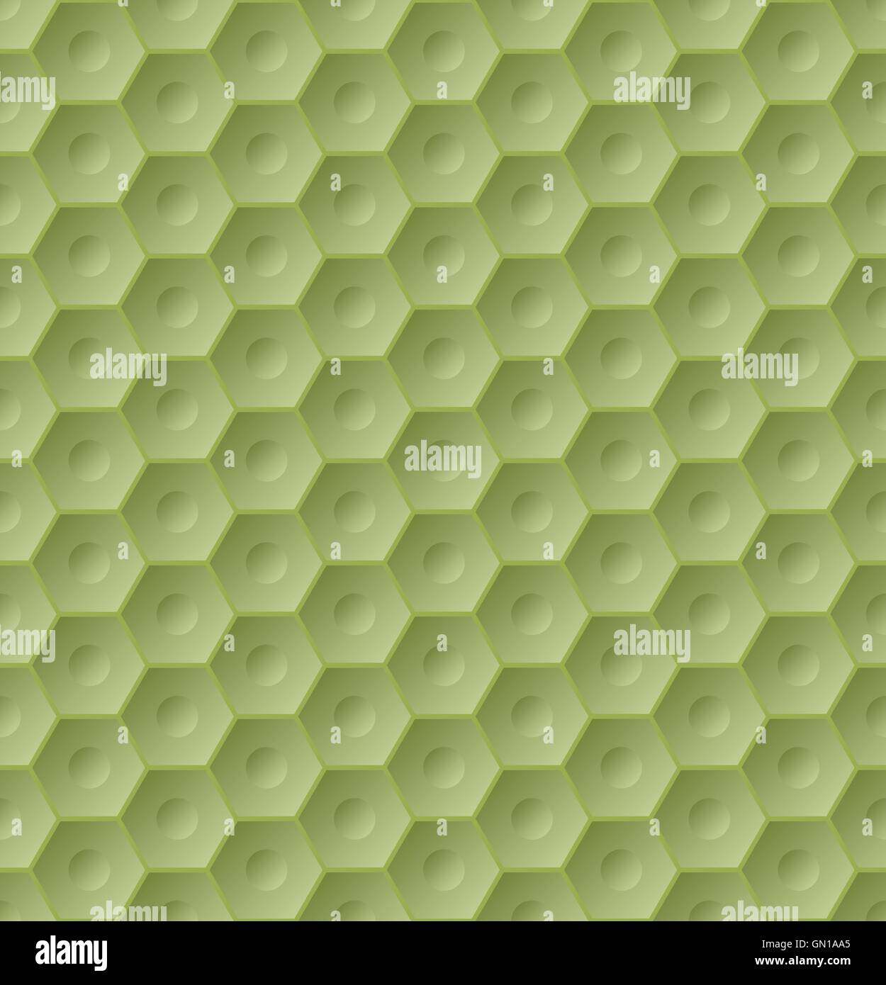 Seamless green hexagon pattern Stock Vector Image & Art - Alamy