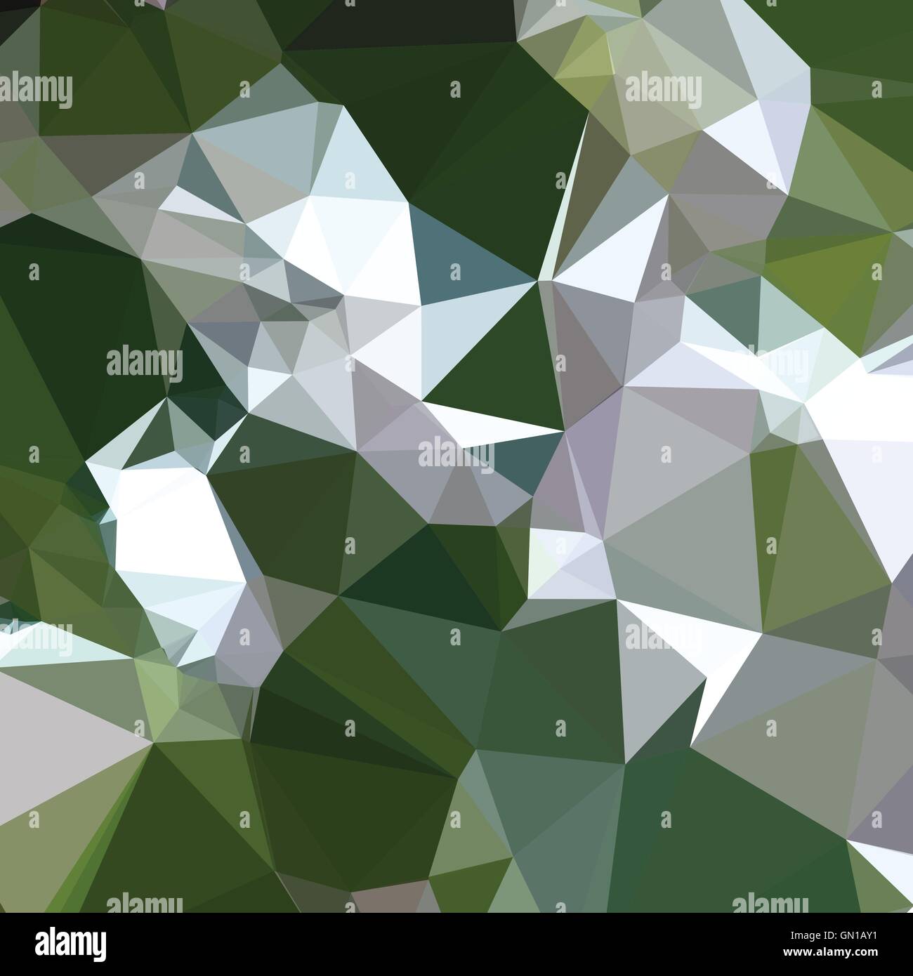 Castleton Green Abstract Low Polygon Background Stock Vector Image ...