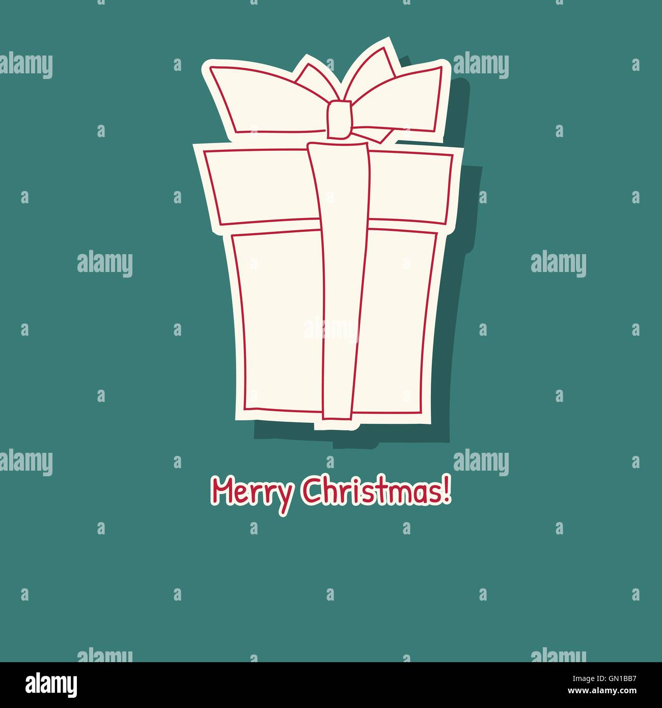 Hand drawn sketch of box gift Stock Vector Image & Art - Alamy
