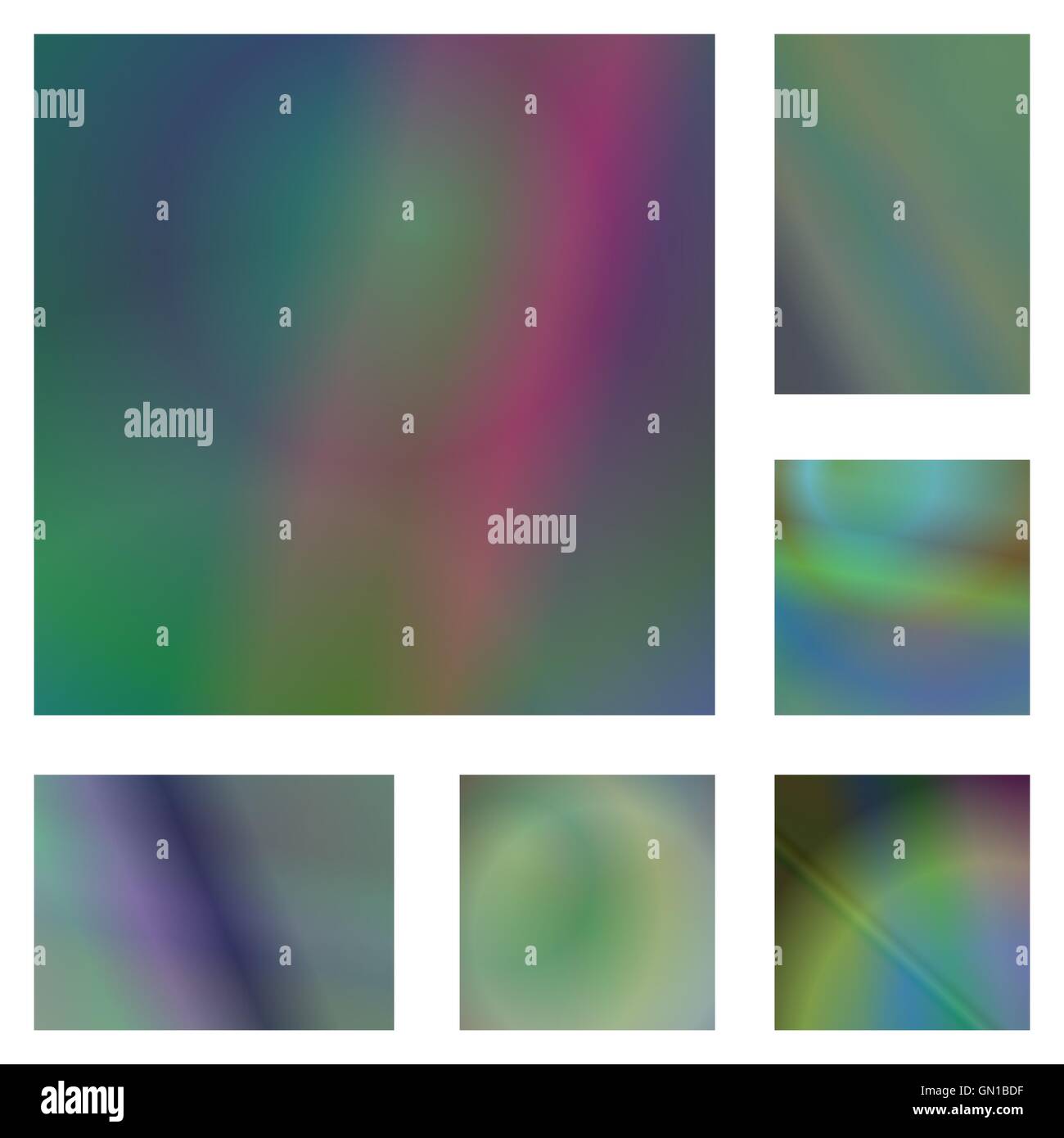 Abstract gradient background design set Stock Vector Image & Art - Alamy