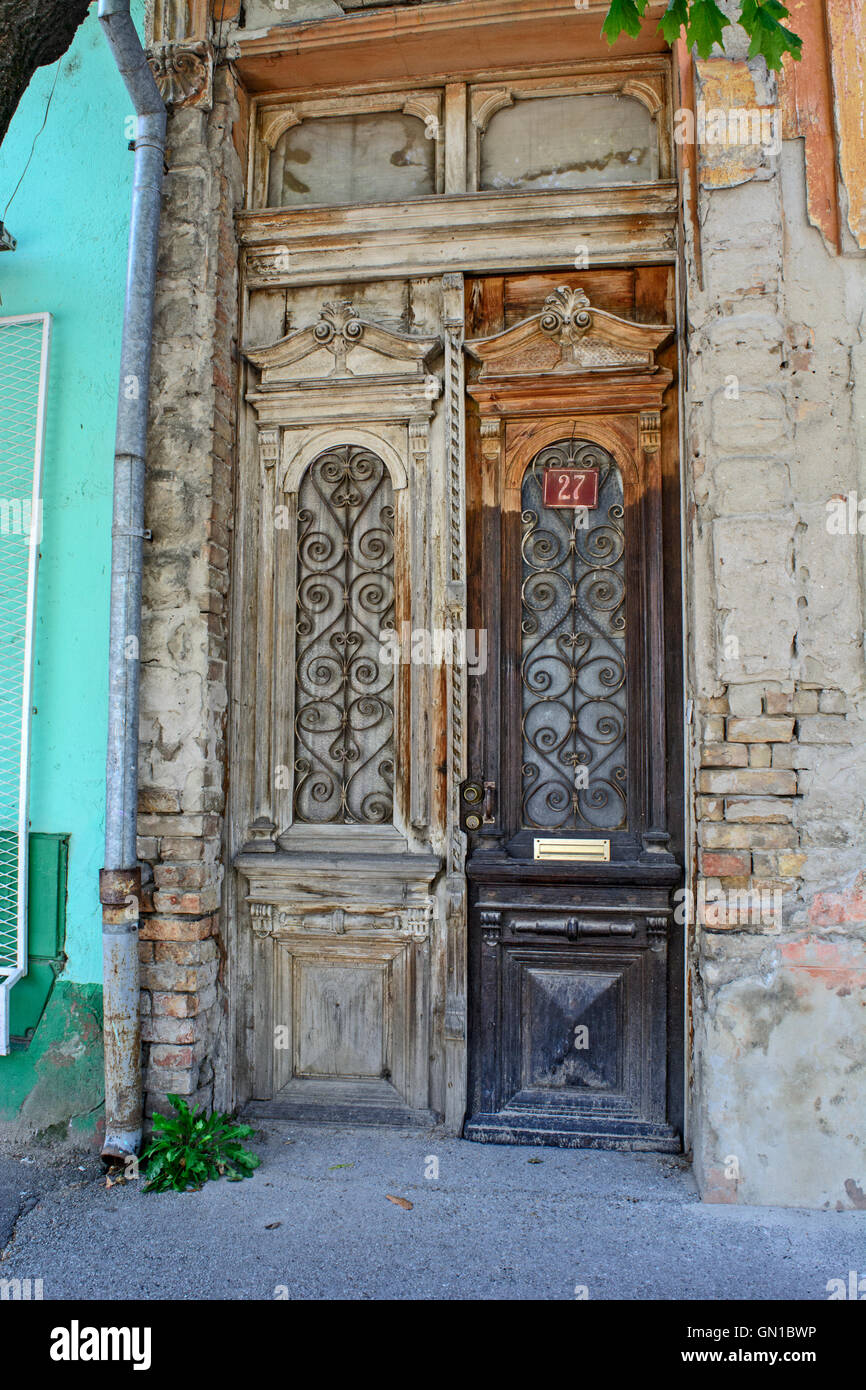 Old fashioned doors hi-res stock photography and images - Alamy